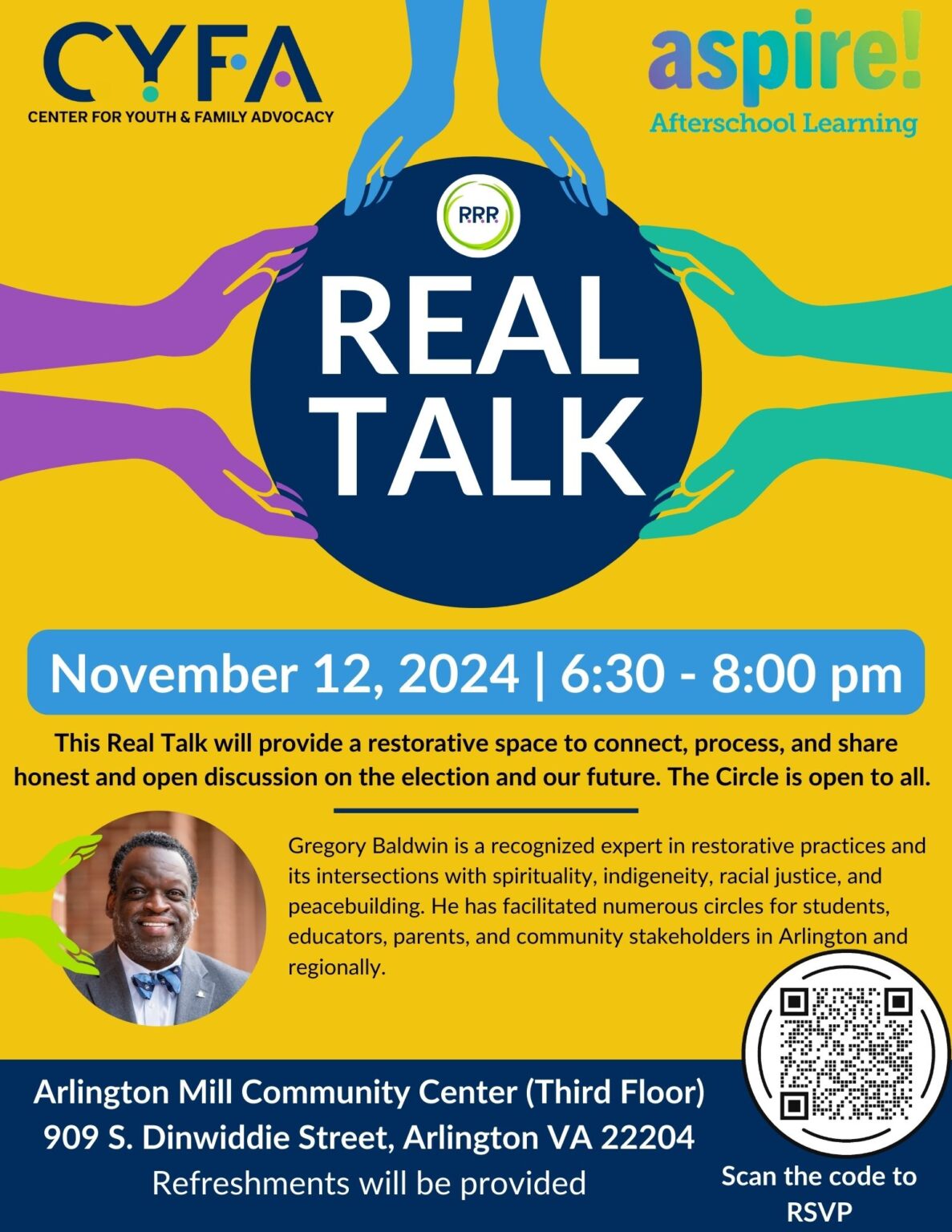Real Talk – Center for Youth and Family Advocacy